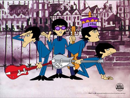 Meet the Beatles for Real: Cartoon Beatles