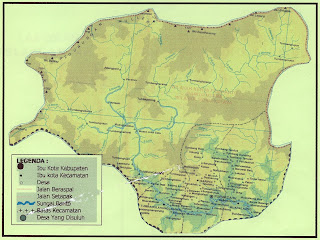 BLH MURUNG RAYA: Peta Kabupaten Murung Raya