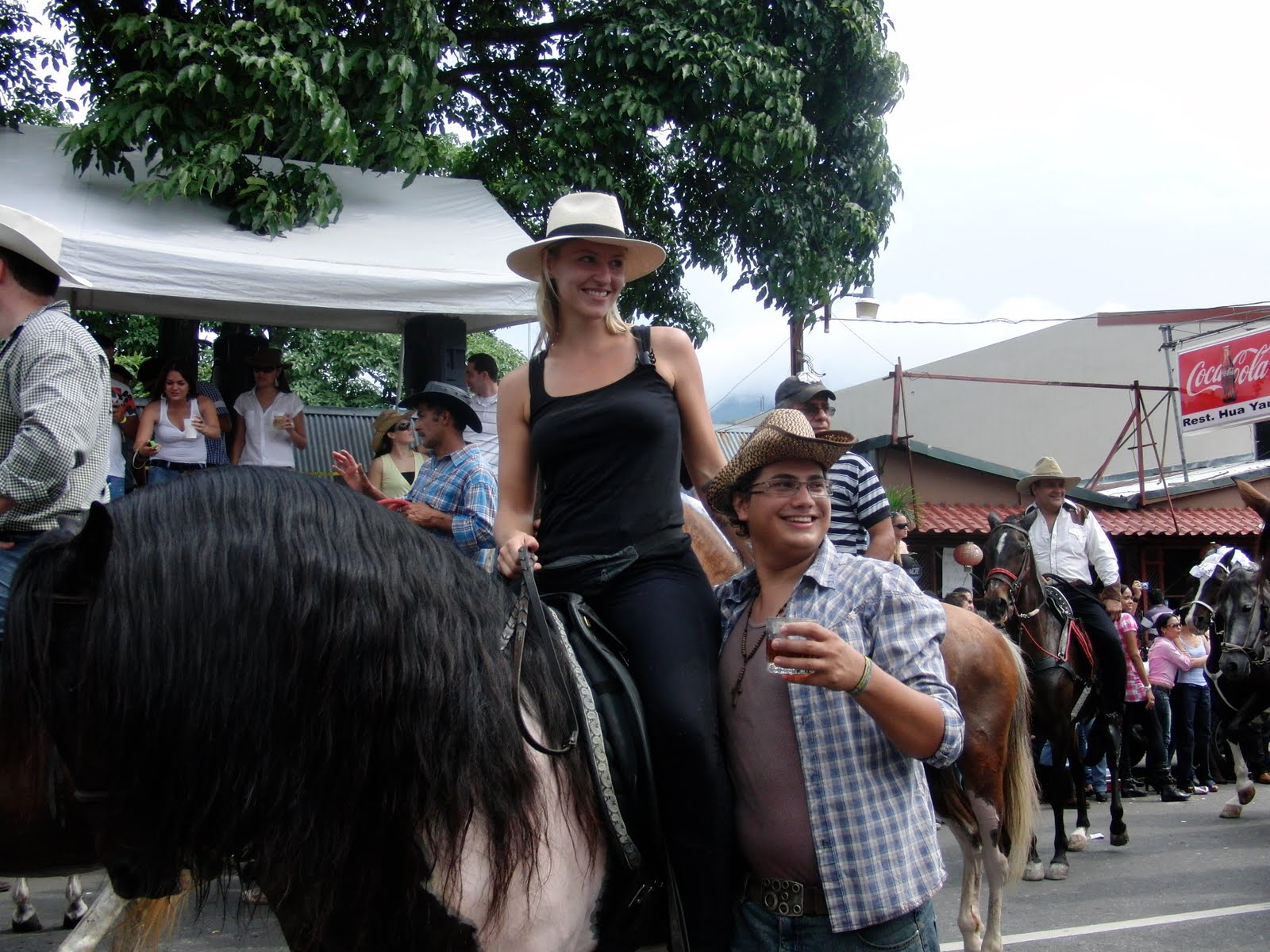 Live from Costa Rica: Traditional Tope in Santa Ana