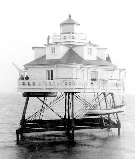 Tangled Trees: Thomas Point Shoal Lighthouse