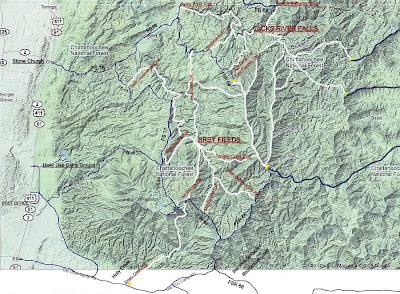 Cohutta Wilderness Blog: Cohutta Wilderness Trail Map