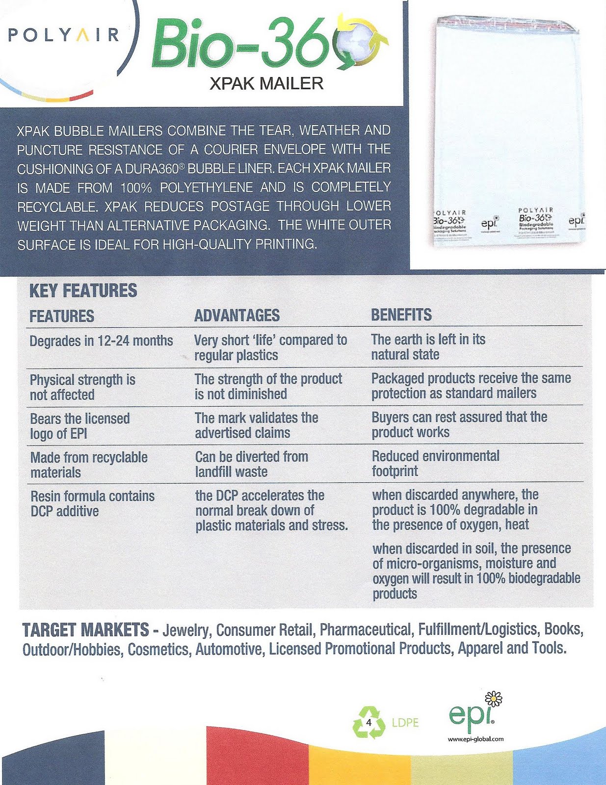 SMARTER PACKAGING: Polyair's Bio360 Xpak