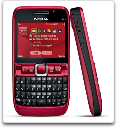 Anytime, anywhere. . .!!: Nokia E63