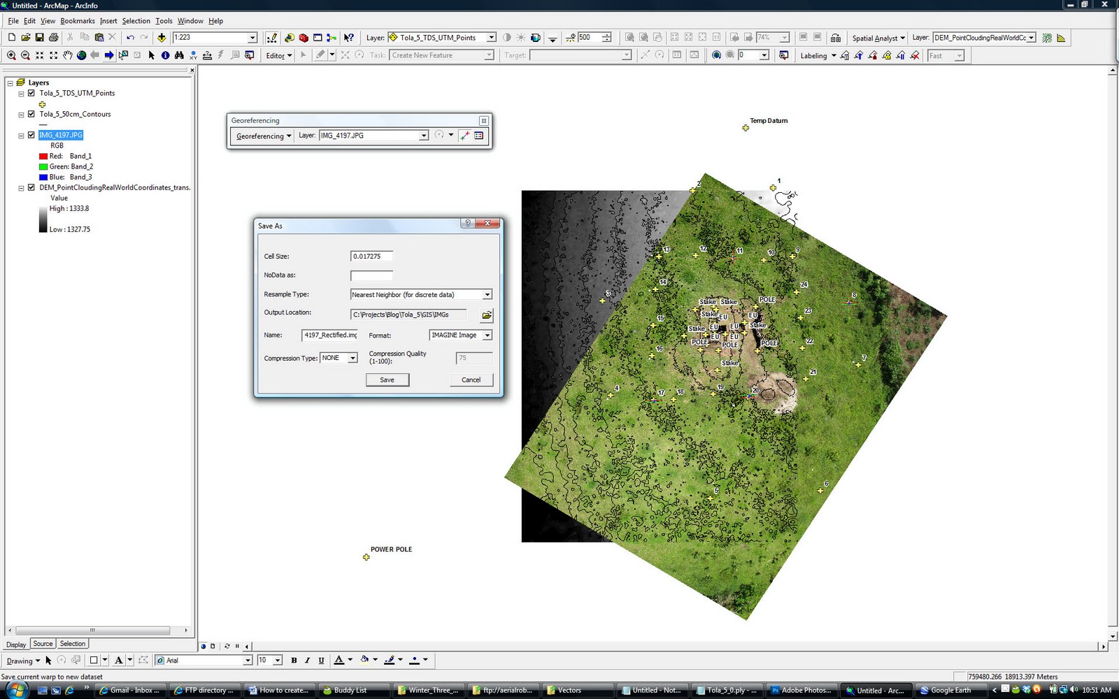 Markaeology: How to create a Digital Elevation Model from Photosynth ...