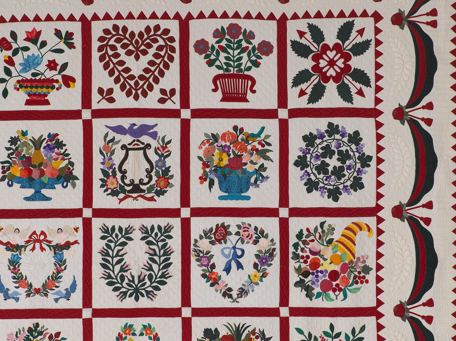 Glorious Applique: The formal " Baltimore"