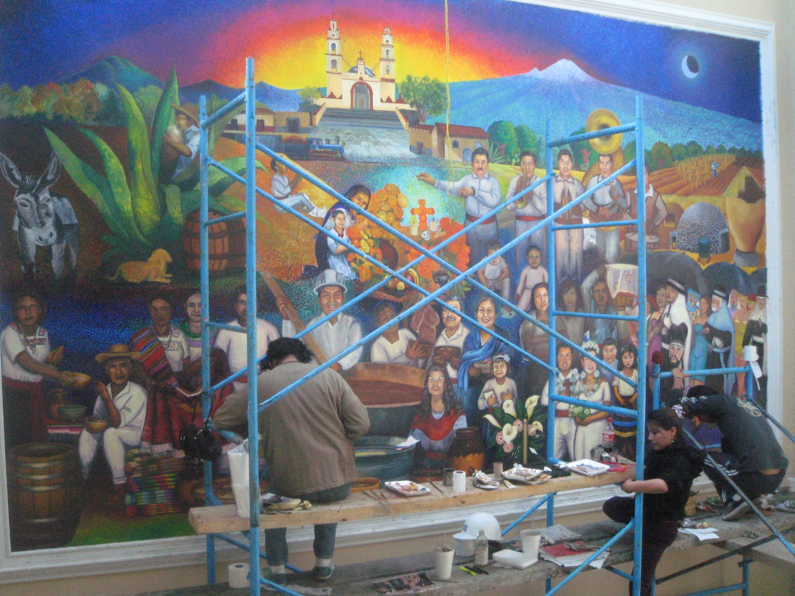 Tlacatecpani save our land