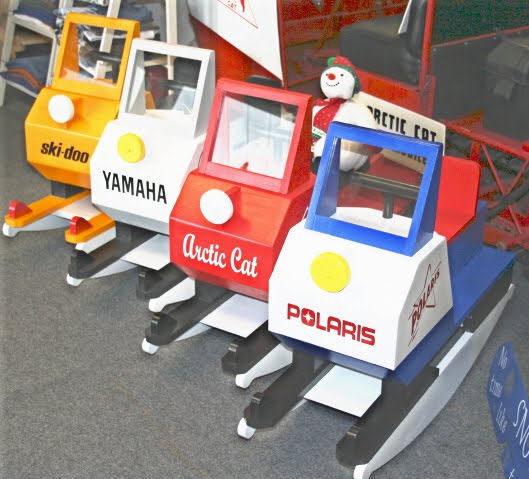 Birch Lodge Blog: Top of the Lake Snowmobile Museum at Naubinway, MI