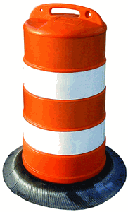 Run Free Lee: Big orange cones
