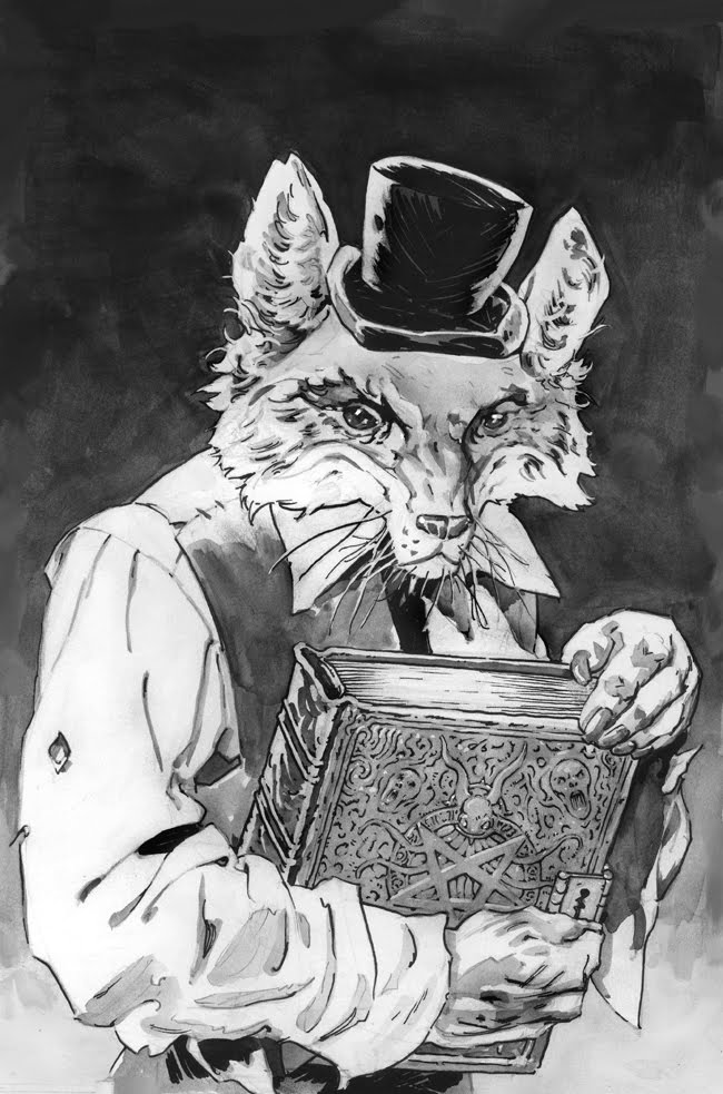 The Art of Mike Dubisch: Brer Fox from Classics Mutilated