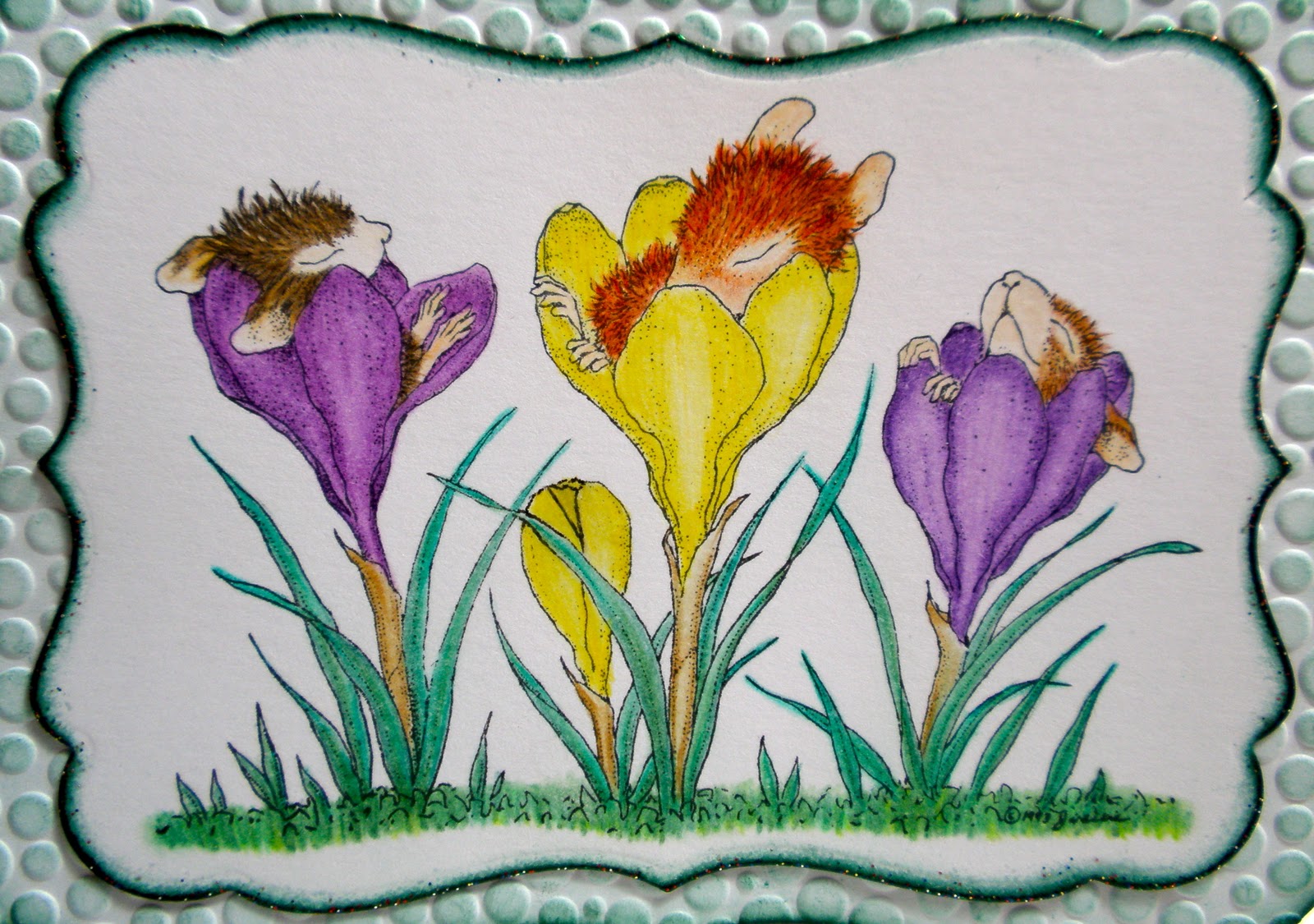 PEP & Paper: Embossing With House-Mouse & Animal Antics at Simon Says