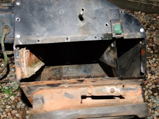 Land Rover 200 Tdi Defender owner: Replacing the Heater Matrix on the ...