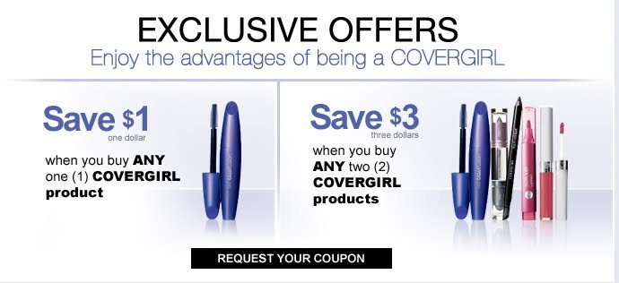 Canadian Daily Deals: Cover Girl: Exclusive Coupons $1 off 1 Product ...