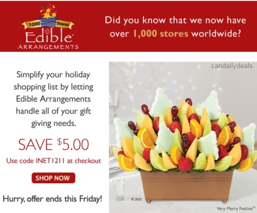 Canadian Daily Deals: Edible Arrangements: $5 Off Online Coupon Code ...