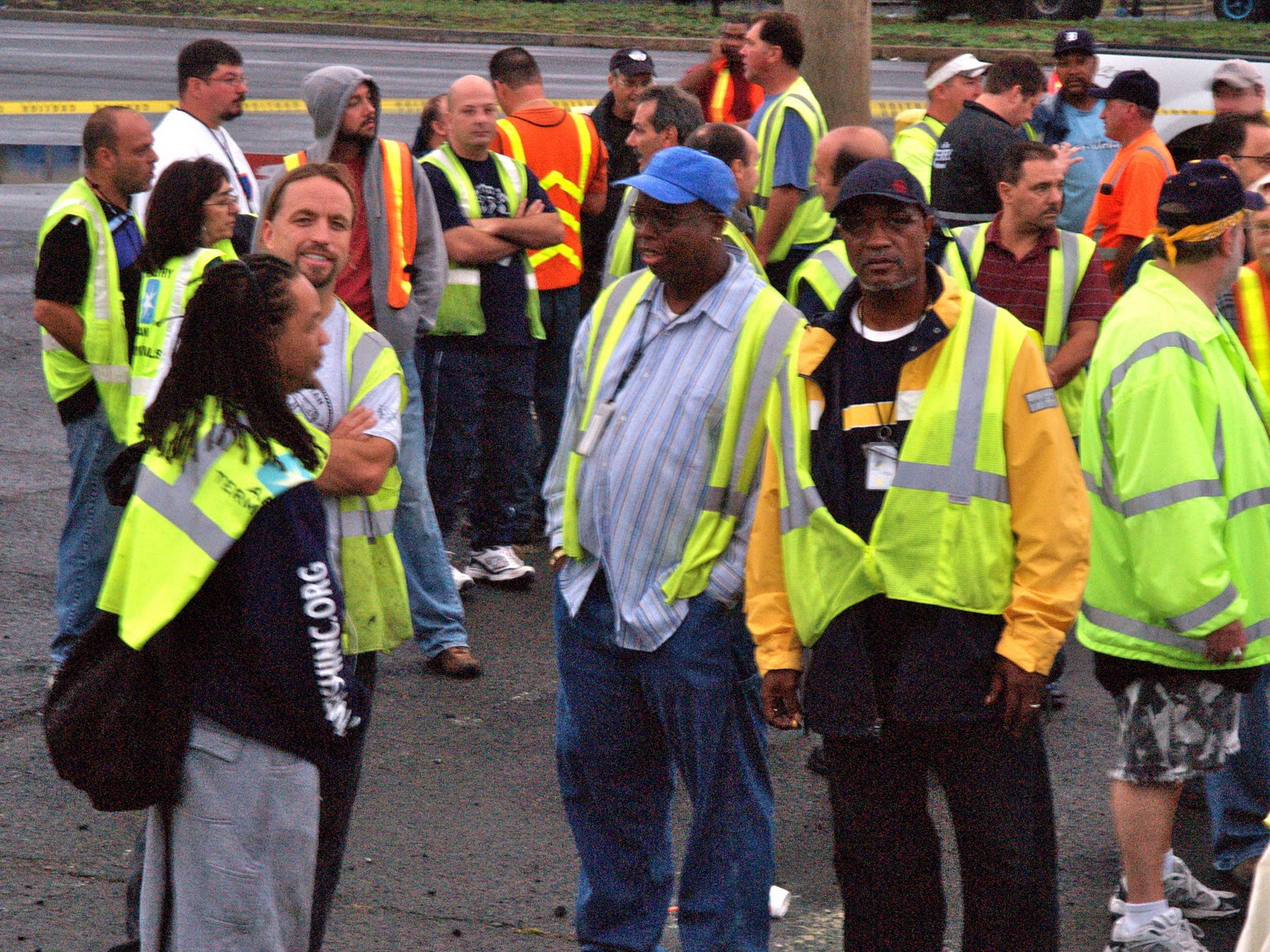 Fire on the Mountain: Breaking News: ILA Checkers shut-down Port Newark ...