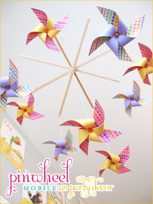 Be Different...Act Normal: Pinwheel Mobile