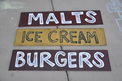 Be Different...Act Normal: Pottery Barn Malt Shop Signs