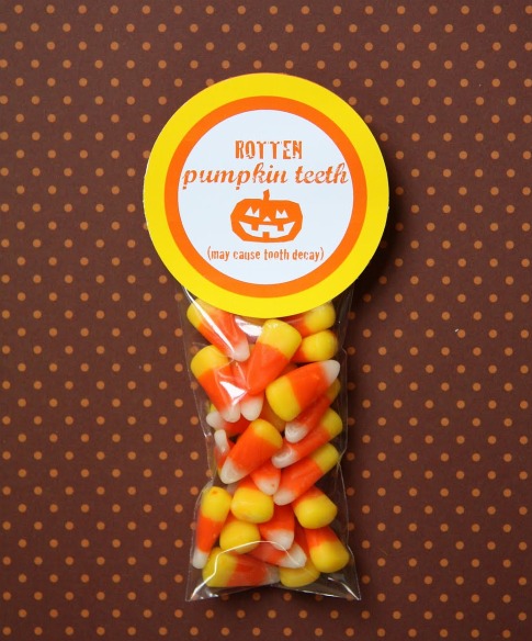 Be Different...Act Normal: Rotten Pumpkin Teeth (Candy Corn Treat)