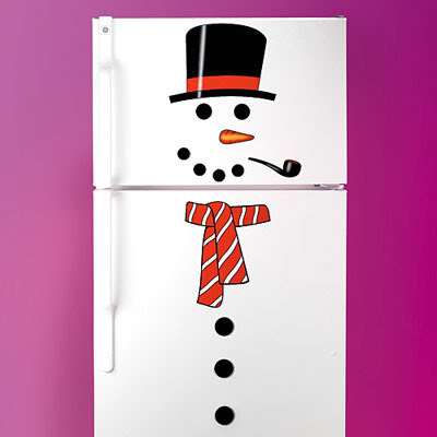 Be Different...Act Normal: Refrigerator Snowman