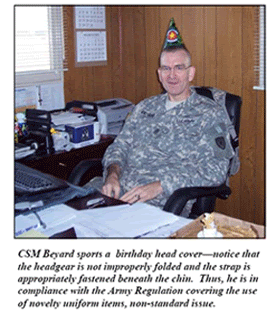 Dayhoff Soundtrack: 20070204 Happy Birthday CSM Thomas Beyard