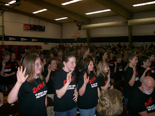 Mr. Brewer's Blog: 5th Grade DARE Graduation