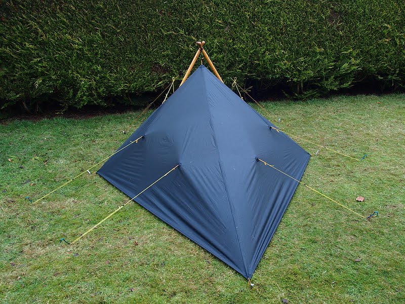 Stayin' Alive: Alpkit Rig 7 Tarp, Pitching with Paddles