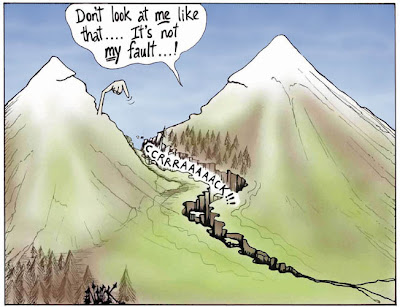 Mountain: Fault - Mountain Cartoon