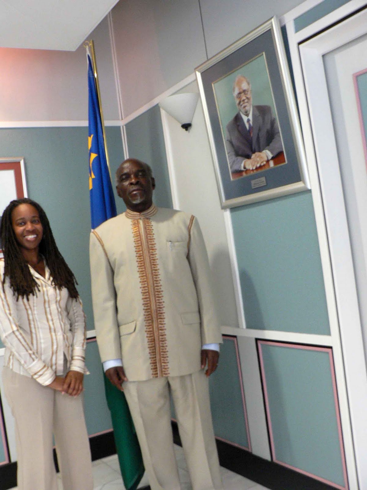 Journey to Namibia: Meeting Namibia's Premier - The Right Honourable ...