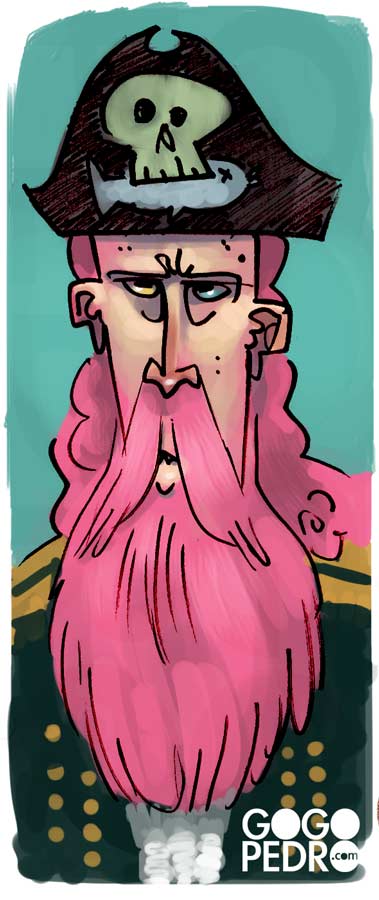 Beers & Bears: Pirate PinkBeard