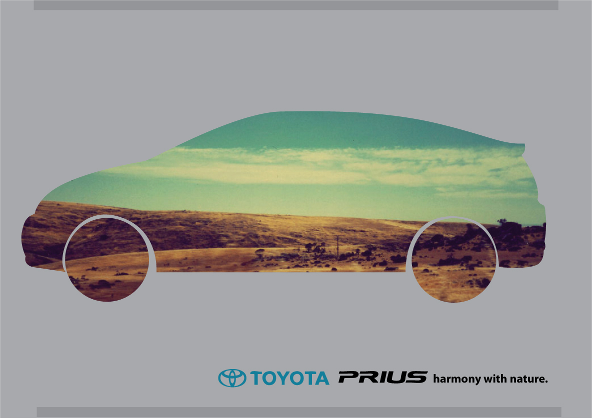 GRP 226 Advertising Design: Option 1: Toyota Prius Billboard