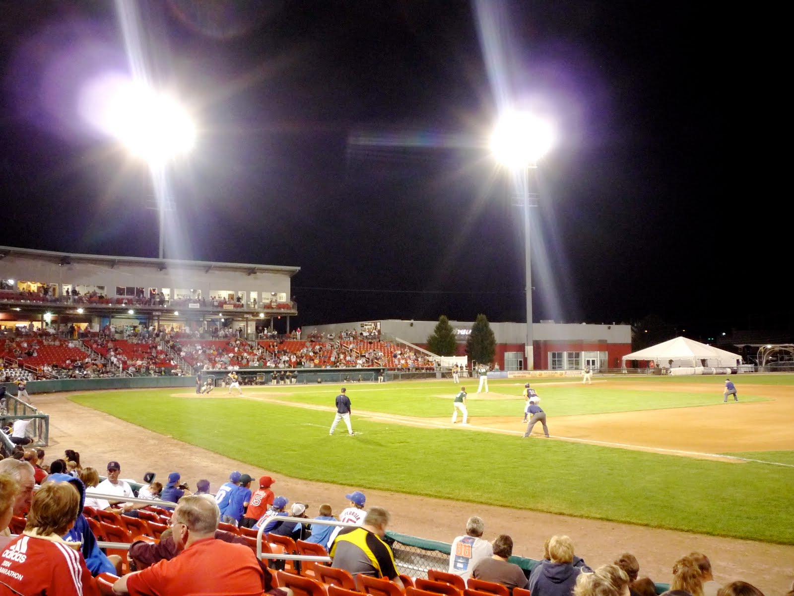 Fun at the Brockton Rox Game And A Surprise Visit on the Way...