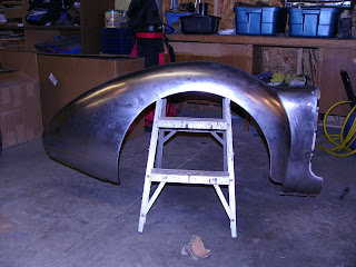 MGA Restoration: Rear Fenders