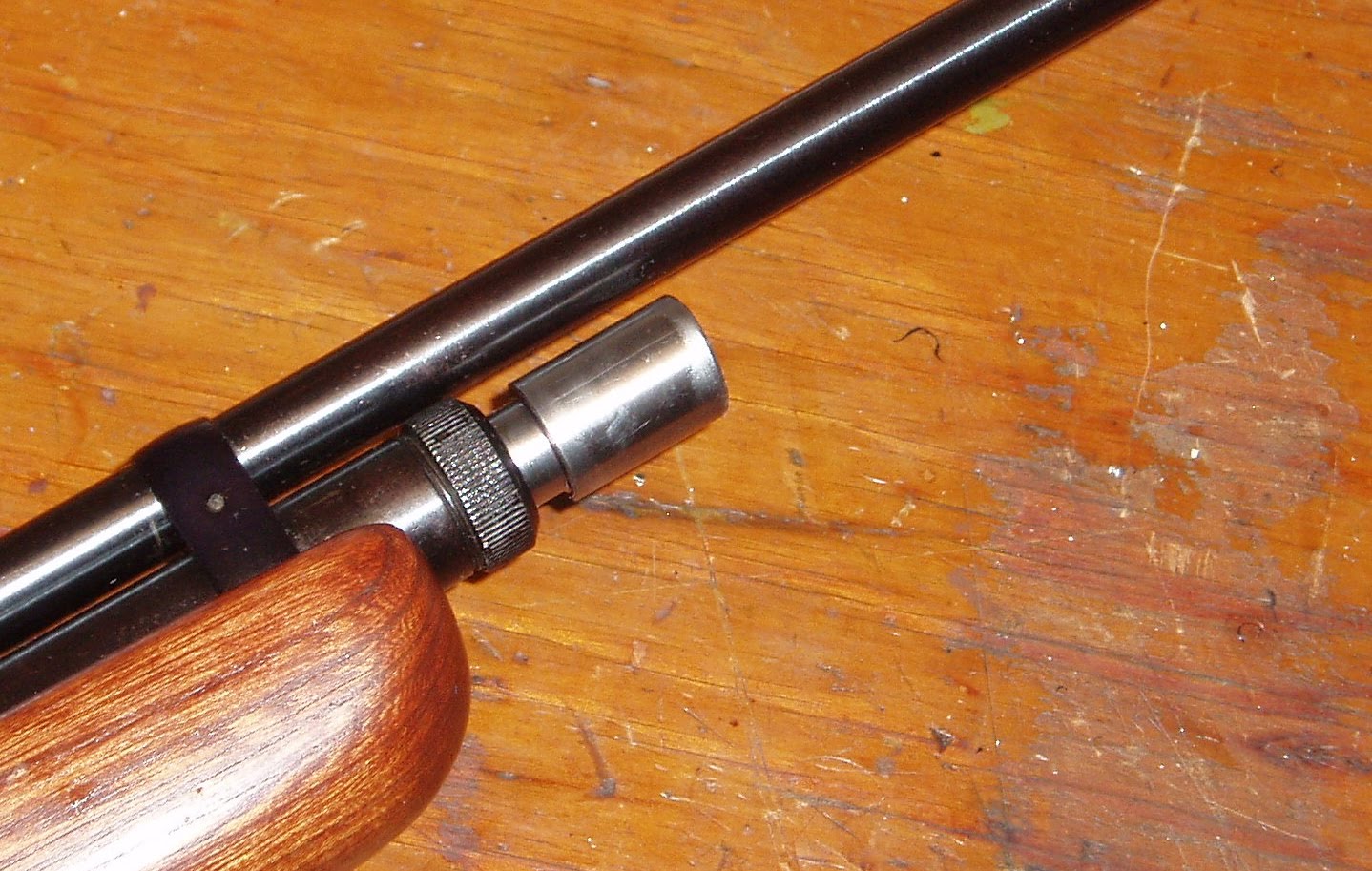 Another Airgun Blog: Making a Bulk-Fill Cap for a Crosman 160 Part--2