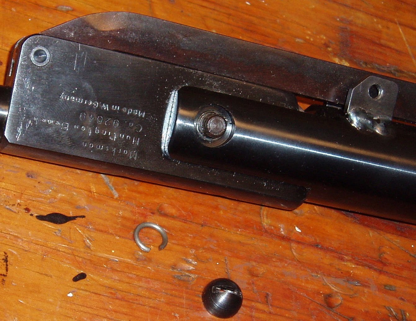 Another Airgun Blog: Marksman Mod. 70 Disassembly