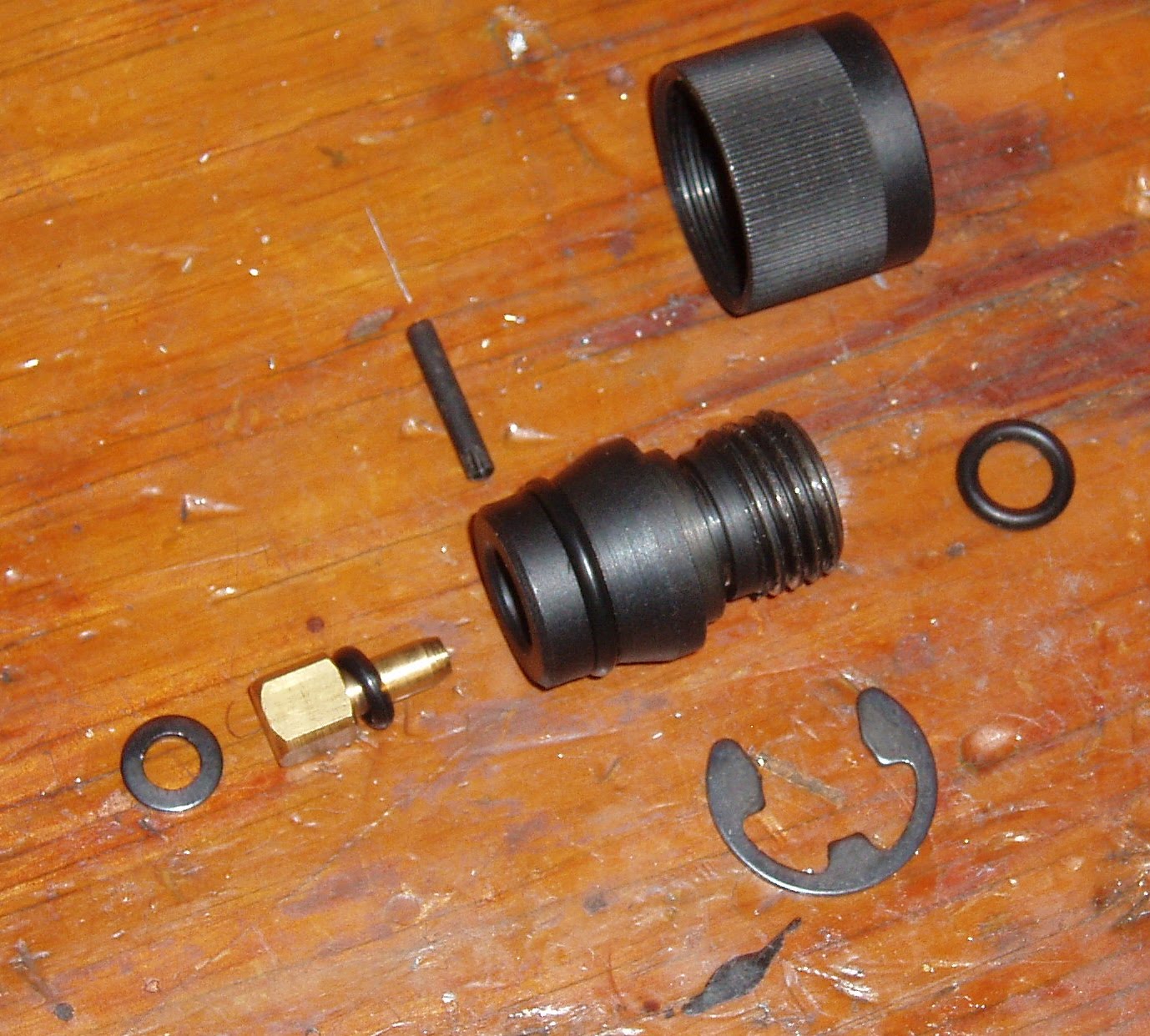 Another Airgun Blog: CO2 Tank Adapter for the Aeron Part 2 Final