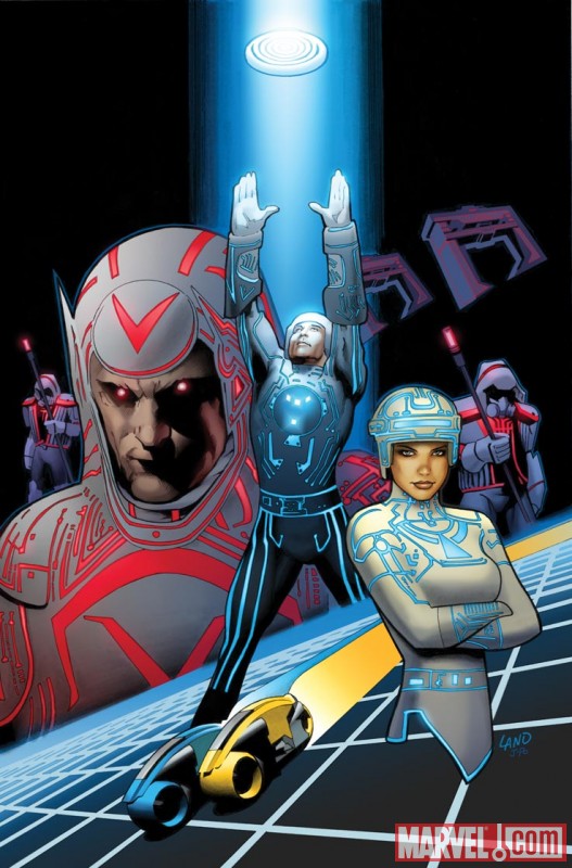 Comicpalooza Blog: First Look At Tron Original Movie Comic Adaption