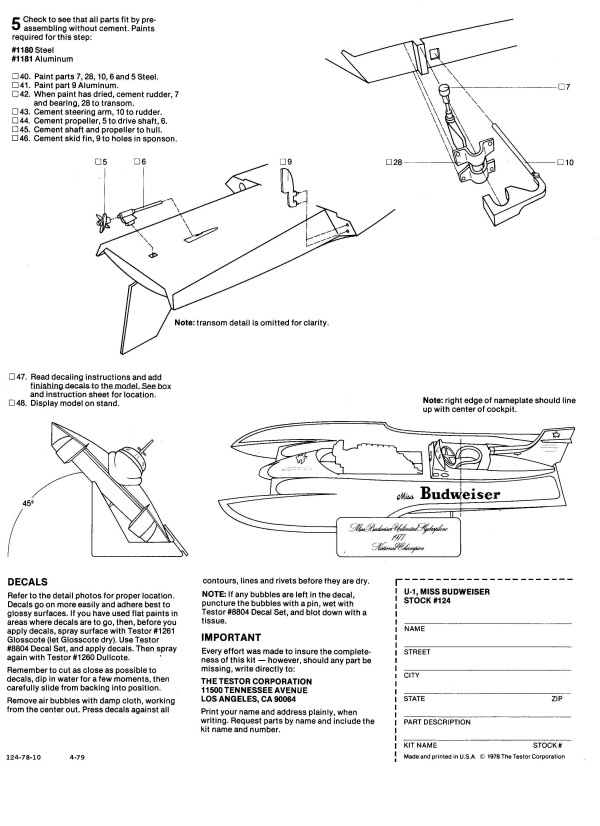 Best Woodworking Plans 2015: Hydroplane Boat Kit Wooden Plans
