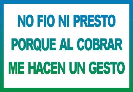 Beto Oliva: Colección de letreros restrictivos
