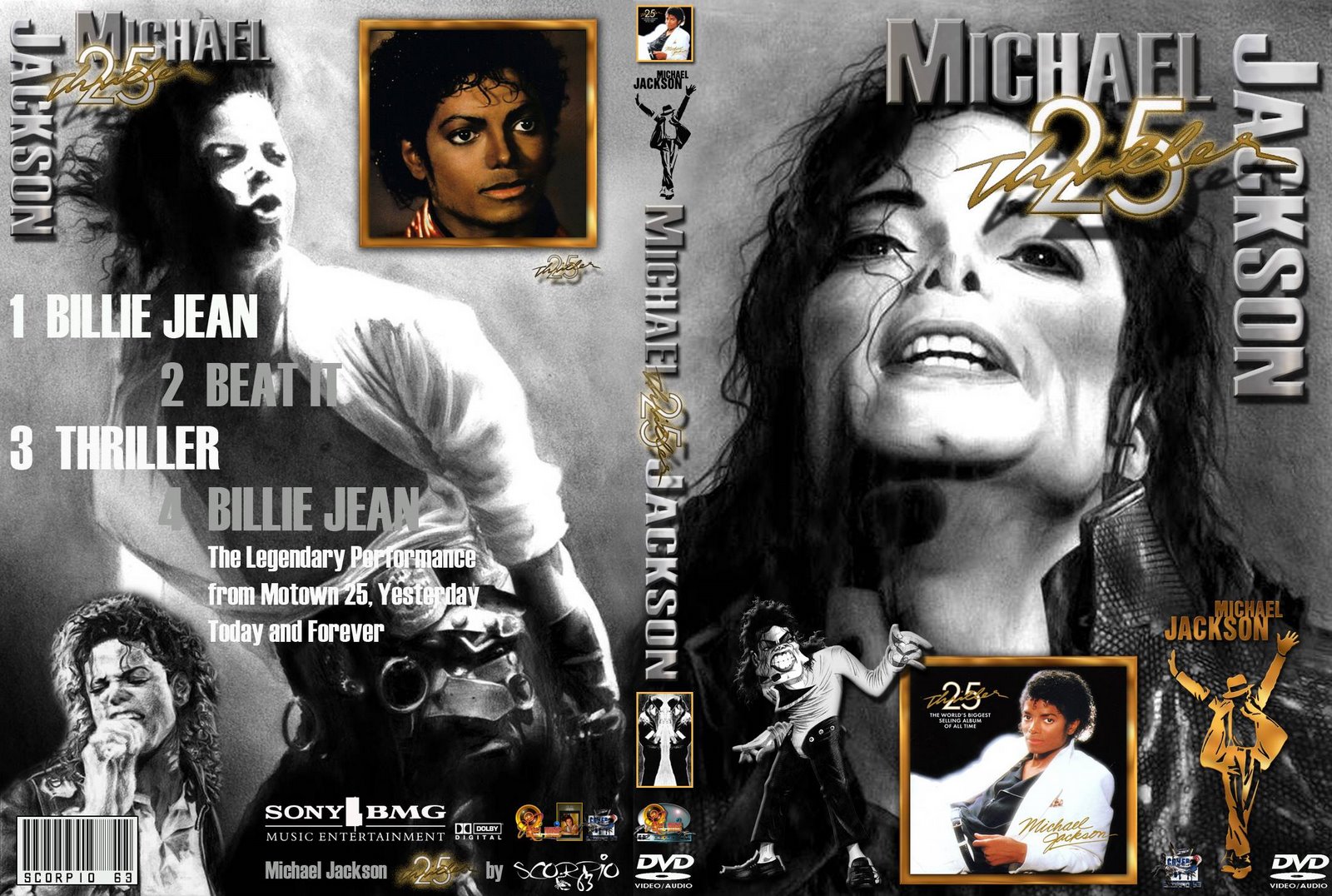Capas Shows Internacional: Michael Jackson - Thriller 25th Anniversary