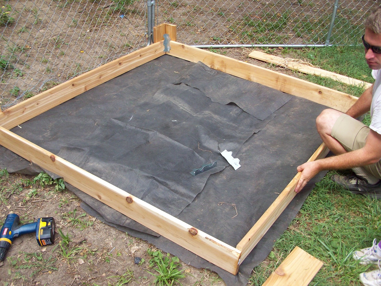 Homestead Roots: Sandbox for Addies Birthday!! (Could also be a raised ...