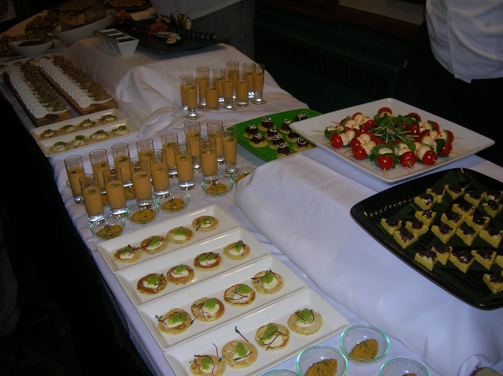 The Culinary Institute of America Through My Eyes: reception food