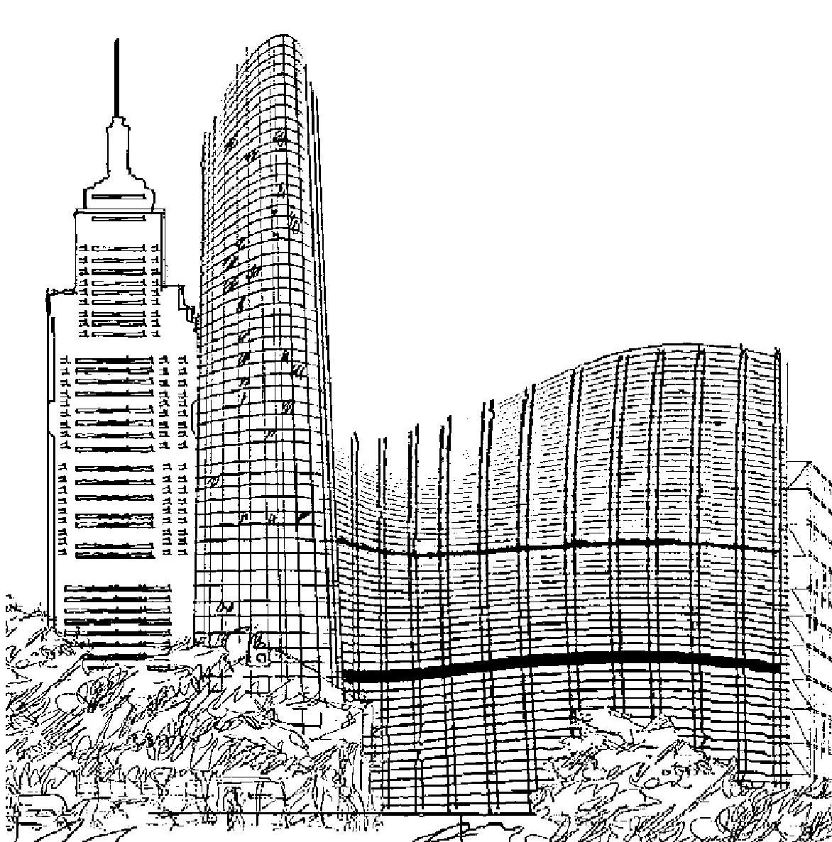 Almir e Suzana: Predios em São Paulo para Colorir