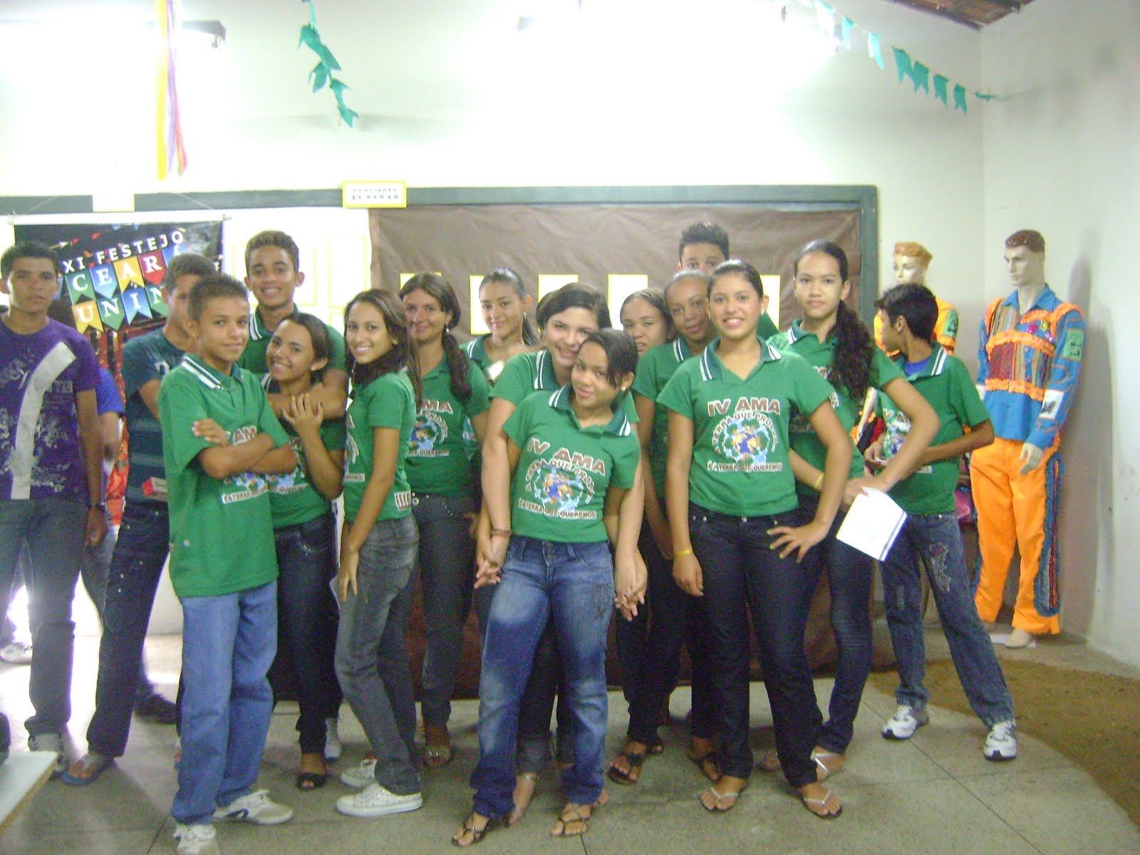 Escola Batistina Braga - Assaré - CE: PROJETO AMA - 2010