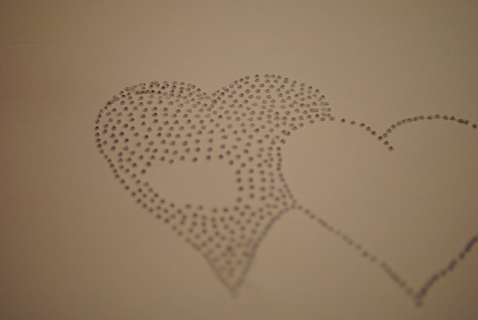 with a chance of: Adventures in Craftiness: Pinprick Cards