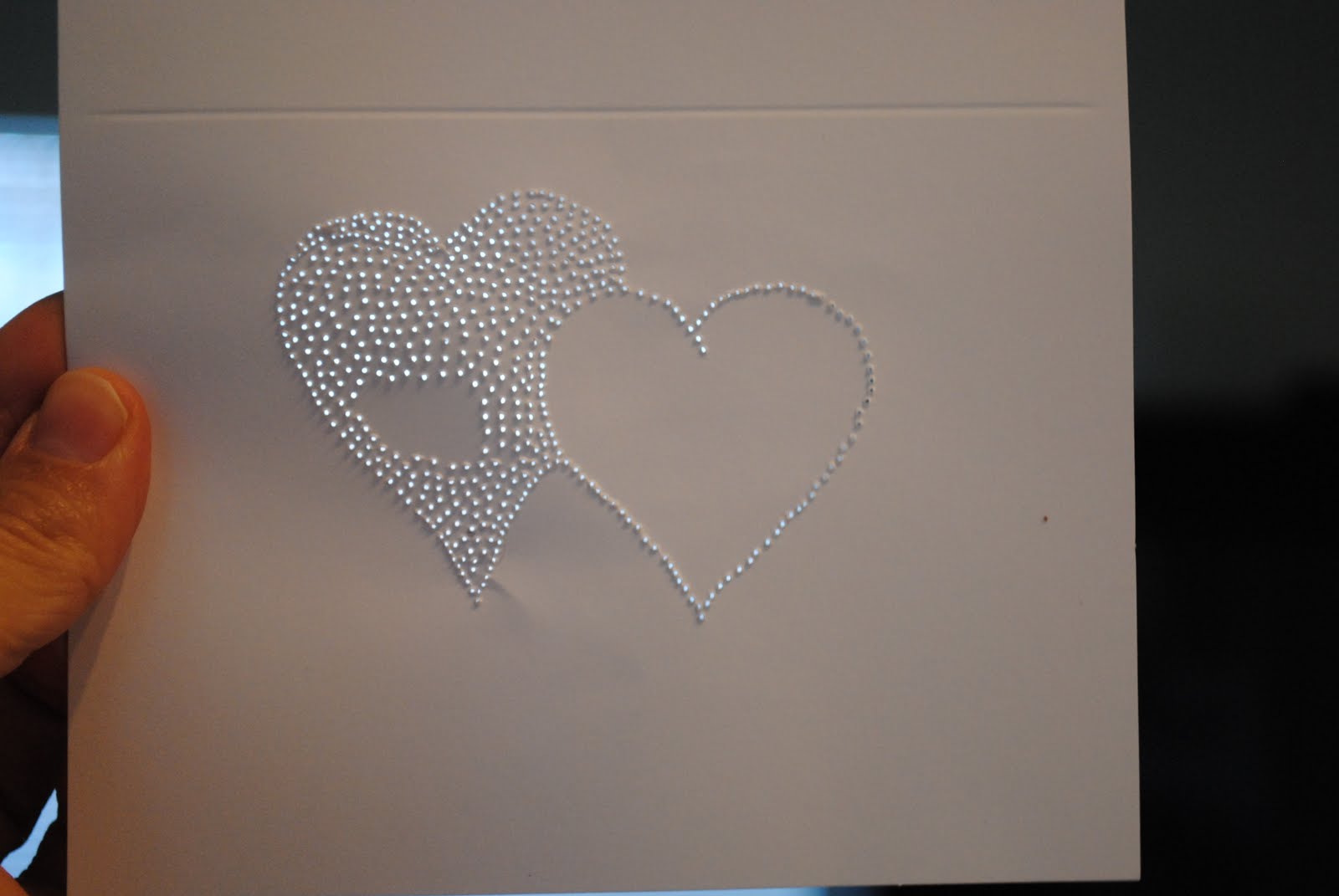 with a chance of: Adventures in Craftiness: Pinprick Cards