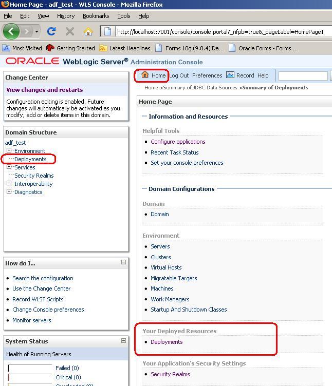 Zeeshan Baigs Blog Deploying Mysql Based Adf Application To Weblogic