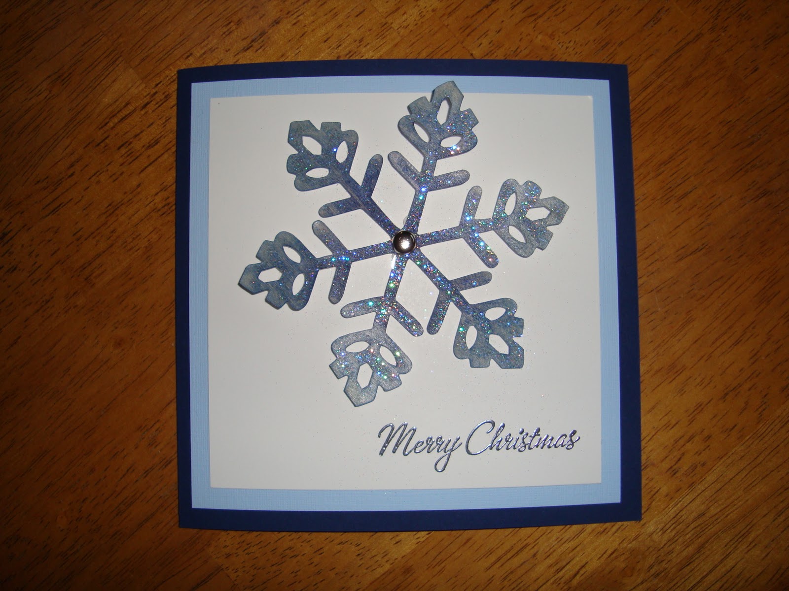 impressions: Snowflake Card