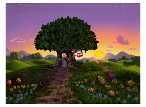 Chad W Greene's art blog: Project overview/making of: Keebler commercial #1