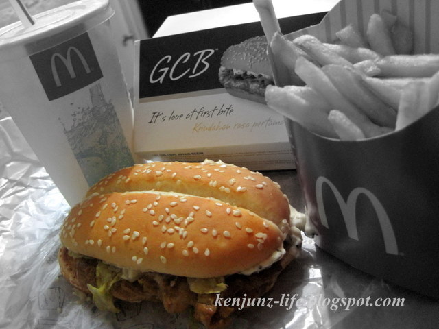 Junning into the Walks of Ken: G.C.B Burger Mcdonald's Malaysia ...
