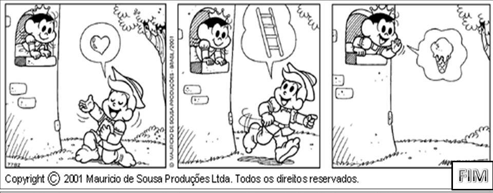 Gramática e Literatura e Redação: Tirinhas da Turma da Mônica baseados ...
