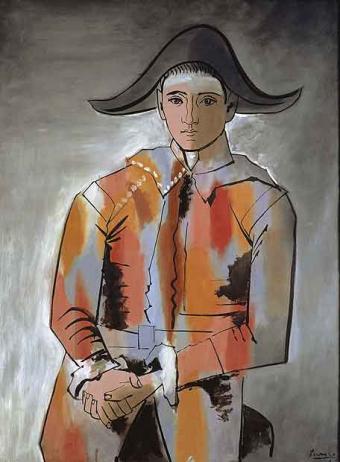 alegría y color: LOS ARLEQUINES DE PICASSO